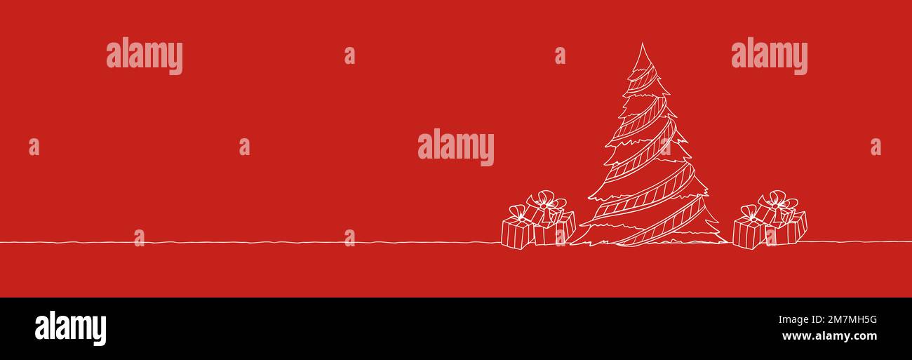 Christmas Tree Twitter Header