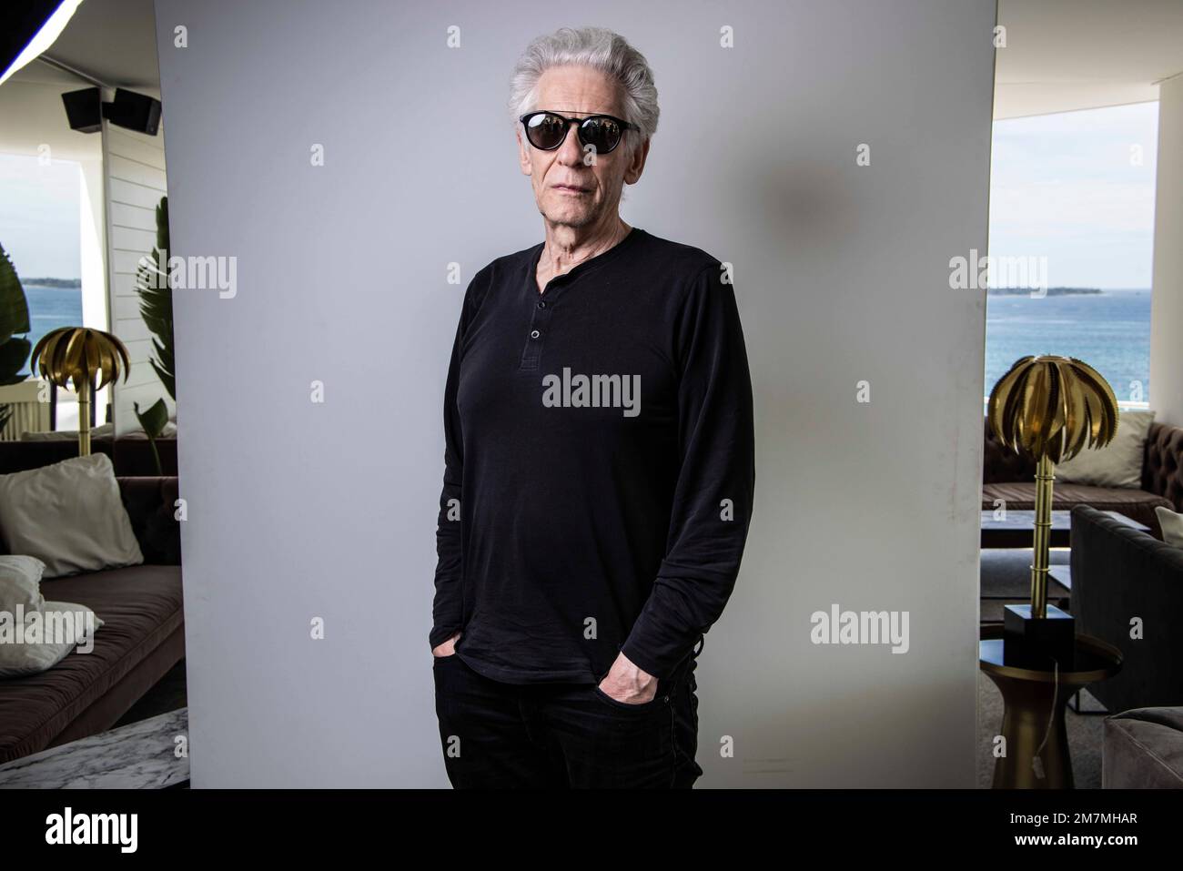 David Cronenberg poses for portrait photographs for the film 'Crimes of ...