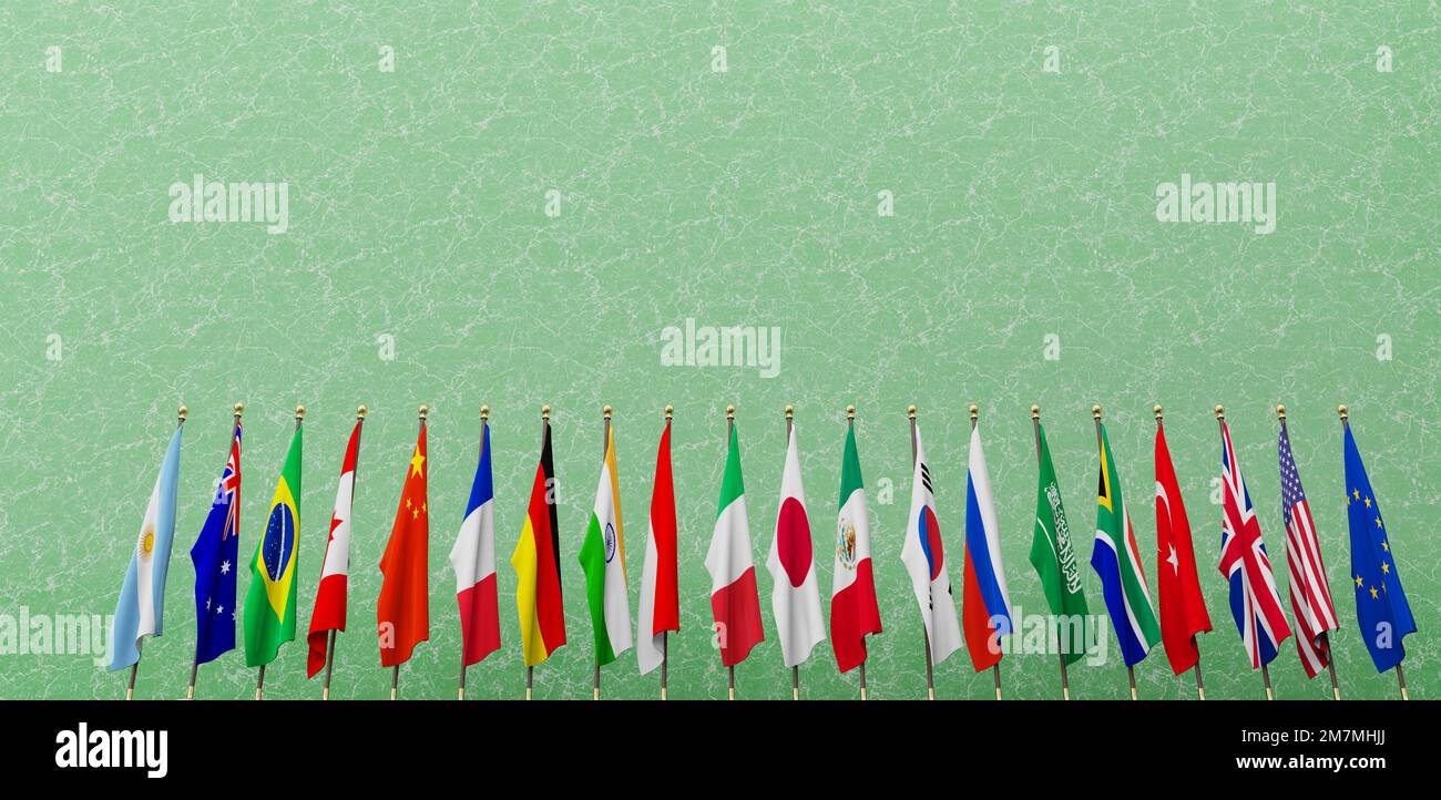 G20 summit, Concept of the G20 summit or meeting, list of countries G20 ...