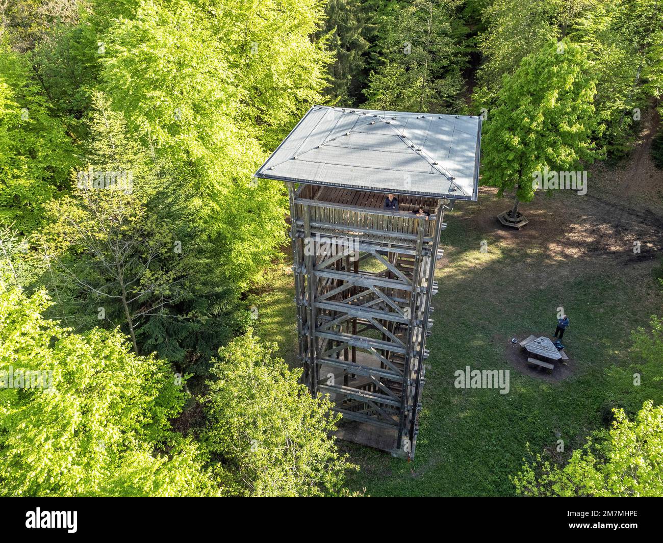 Riesberg tower near murrhardt hi-res stock photography and images - Alamy