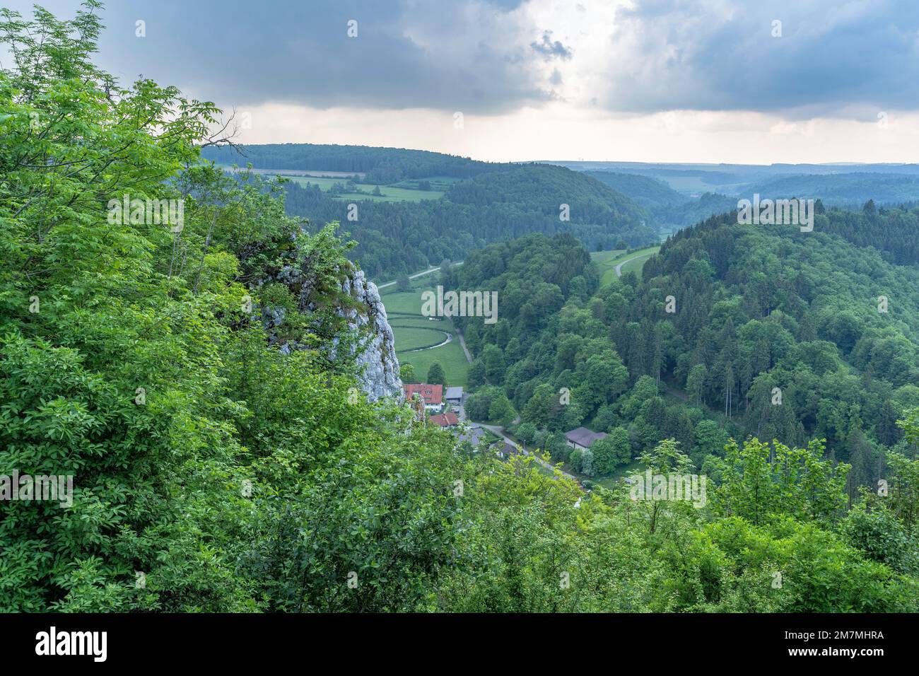 Europe, Germany, Southern Germany, Baden-Wuerttemberg, Swabian Alb ...