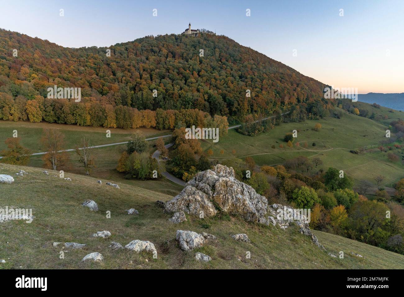 Europe, Germany, Southern Germany, Baden-Wuerttemberg, Swabian Alb ...