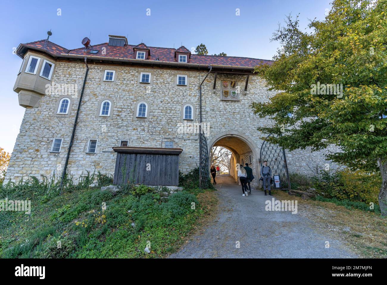 Entrance gate to teck castle hi-res stock photography and images - Alamy