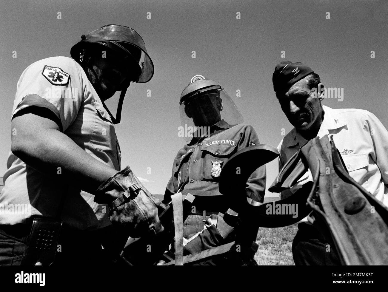Members of the 936th Firefighters are integrated with the 827th ...