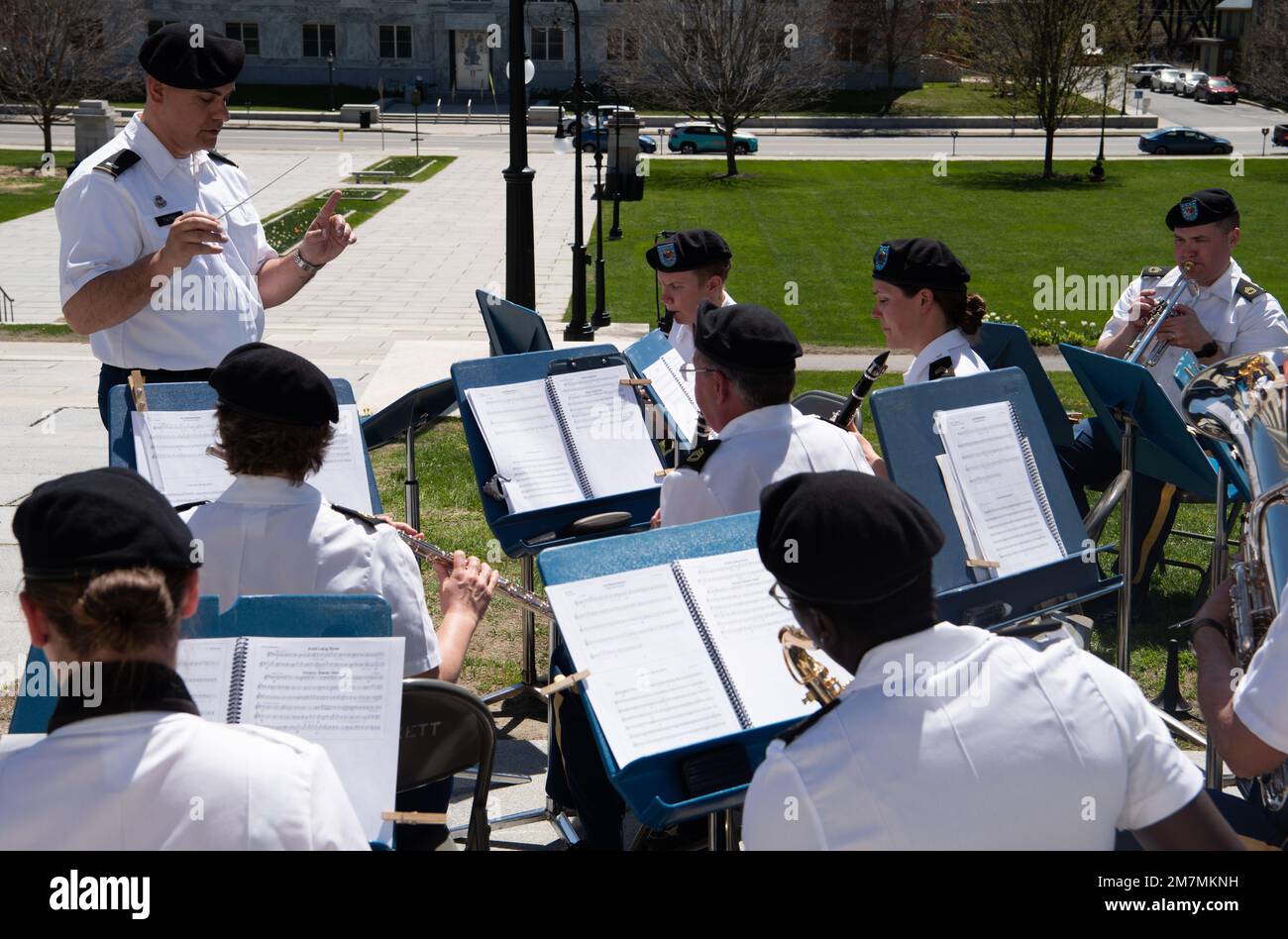 40th army band hi-res stock photography and images - Alamy