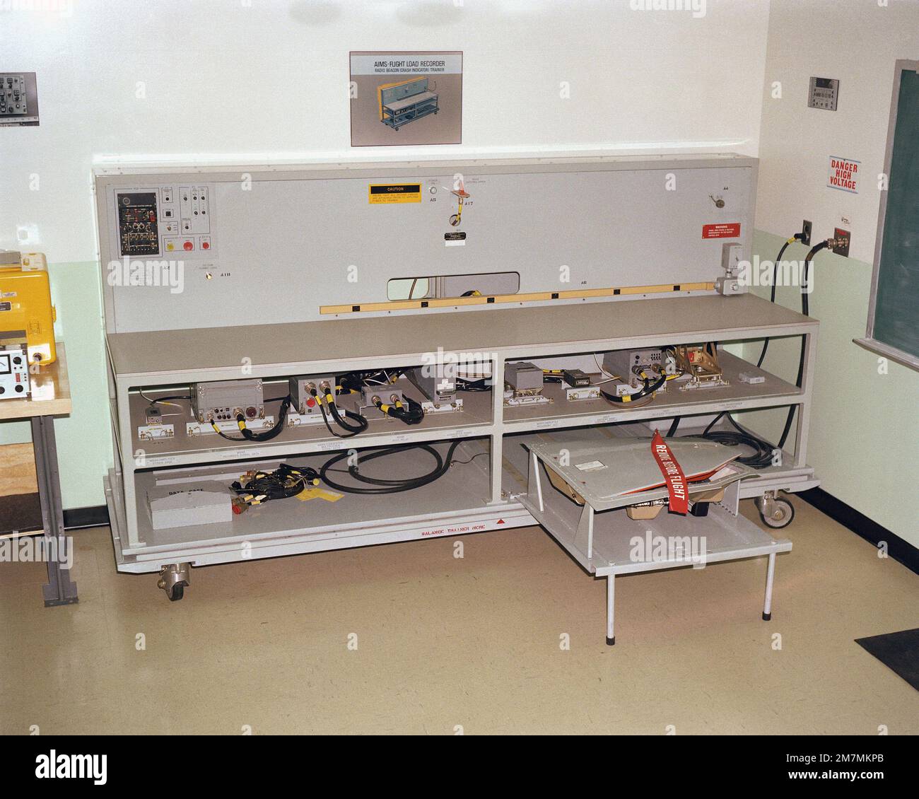 The maintenance electronic trainer (TAU-199/E) was developed by the ...