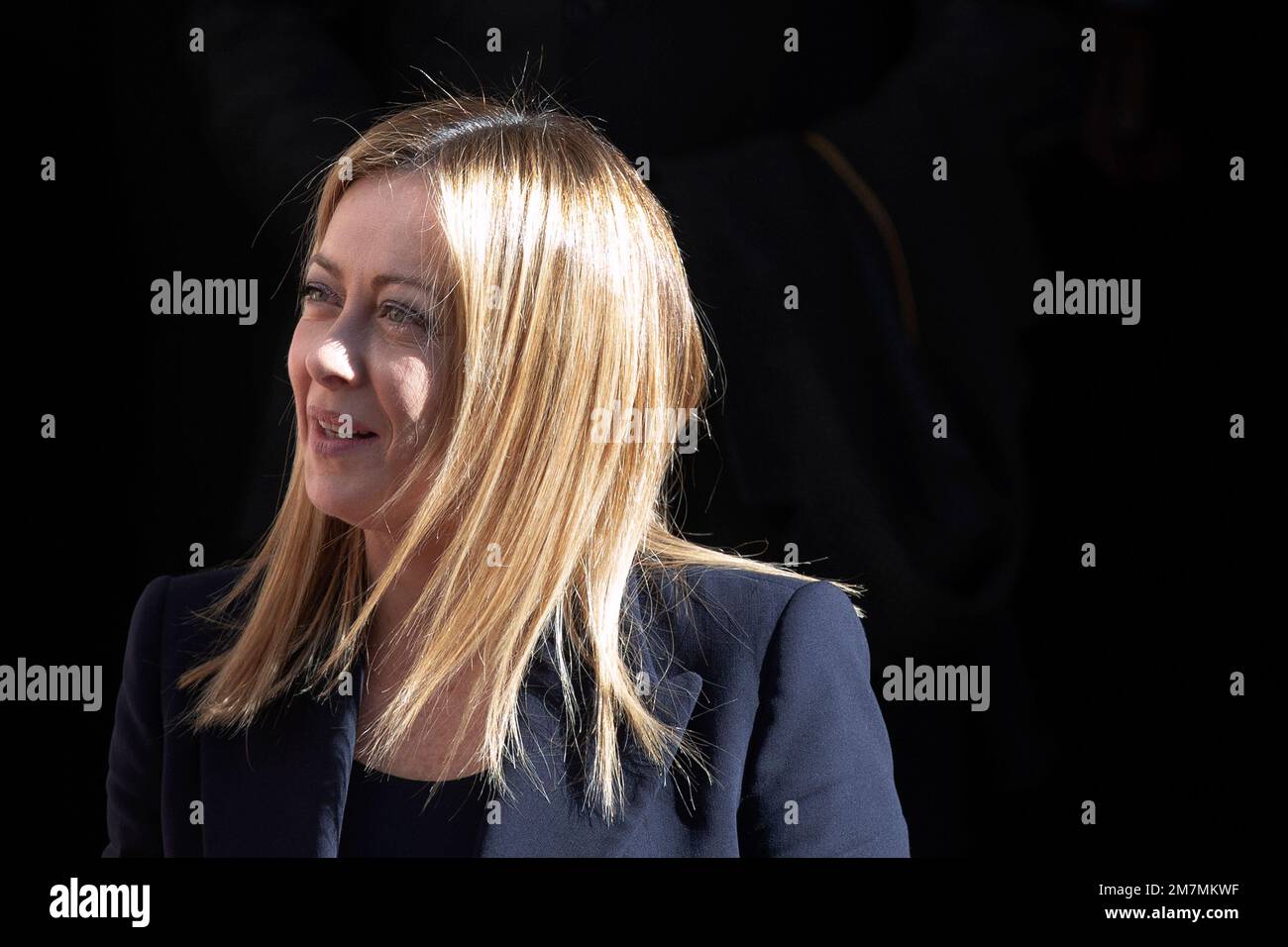 Vatican city, Vatican, 10 juanary 2023. Italian Prime Minister Giorgia ...