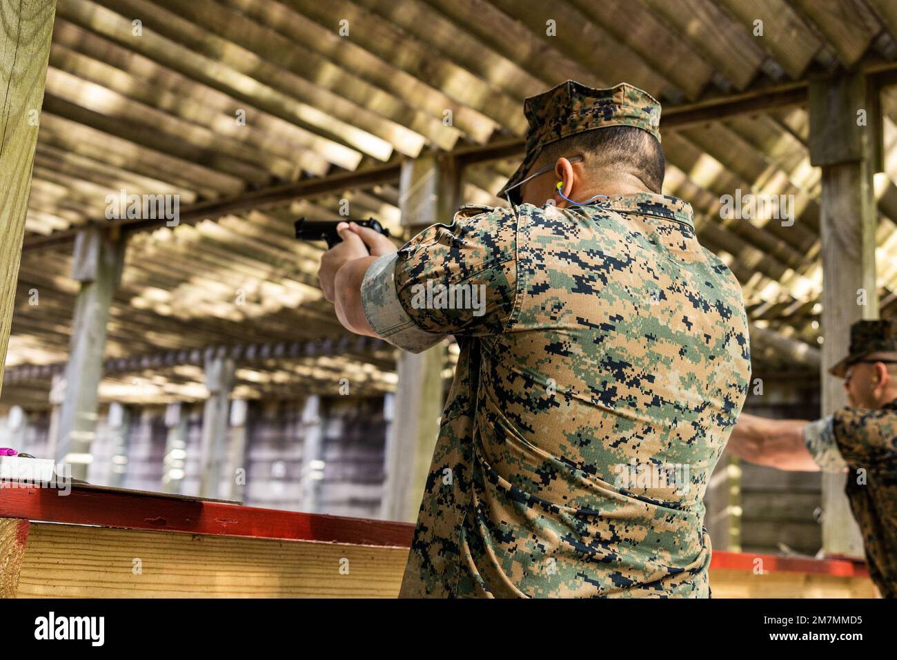 U.S. Marine Corps Capt. Cruz Ashe, a production and engagements officer ...