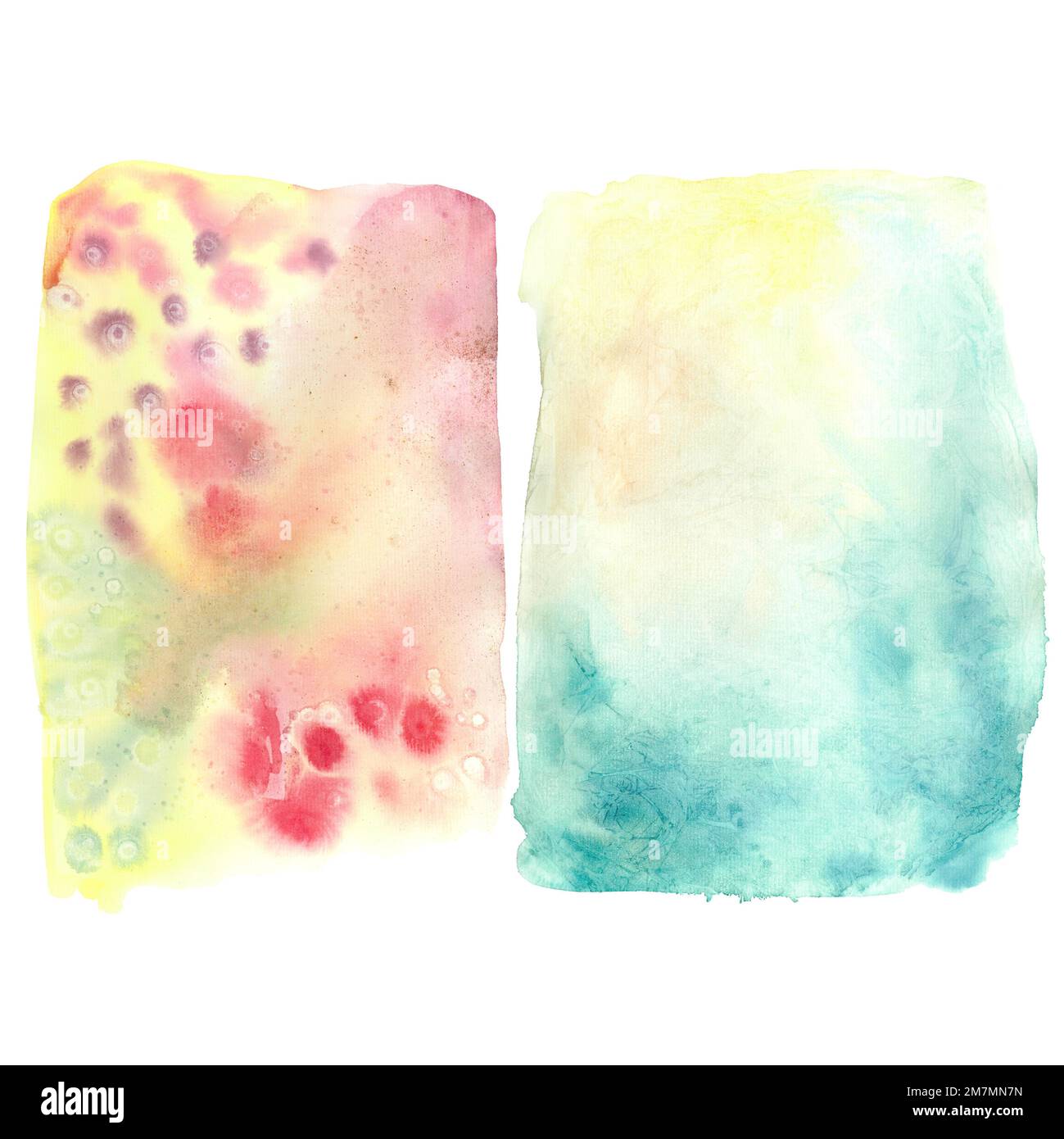 Watercolor background. Red and yellow Stock Photo - Alamy