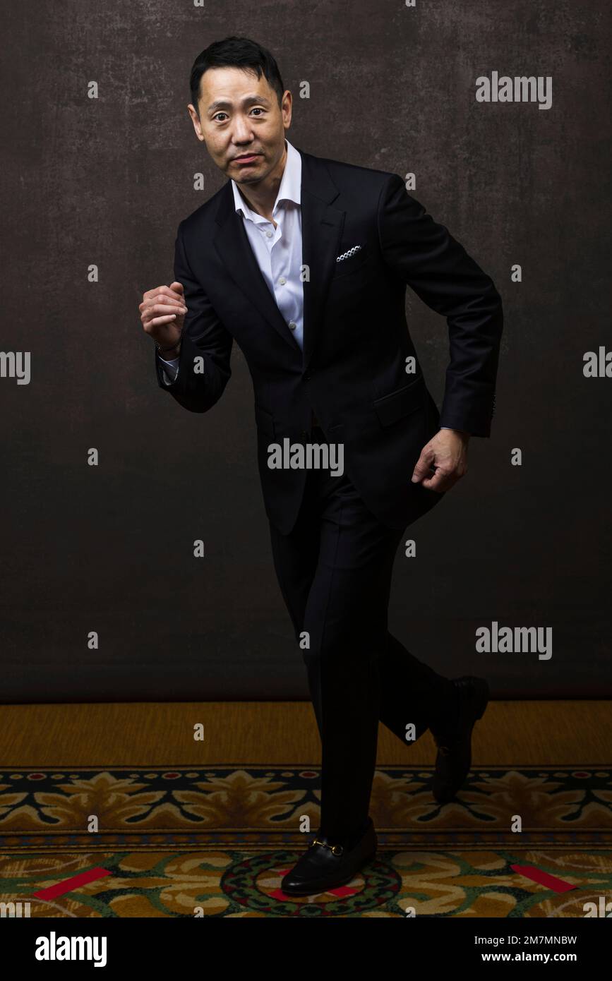 Rob Yang, cast member in the Paramount+ television series "Rabbit Hole ...