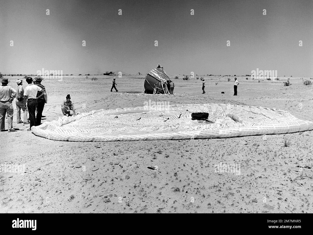 The parachute used for the NASA space Shuttle Program Solid Rocket ...