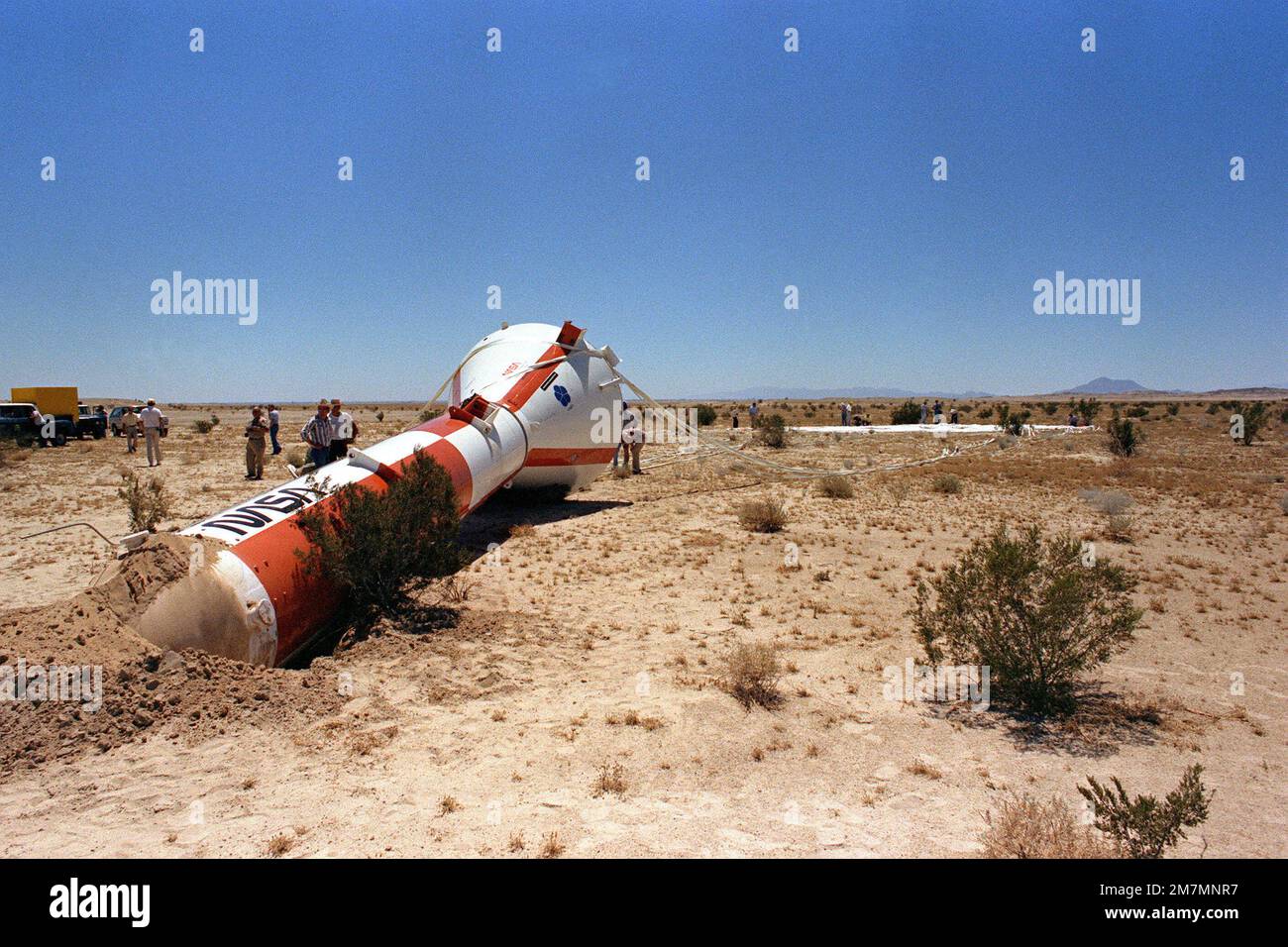 A view of the NASA Space Shuttle Program Solid Rocket Booster ...