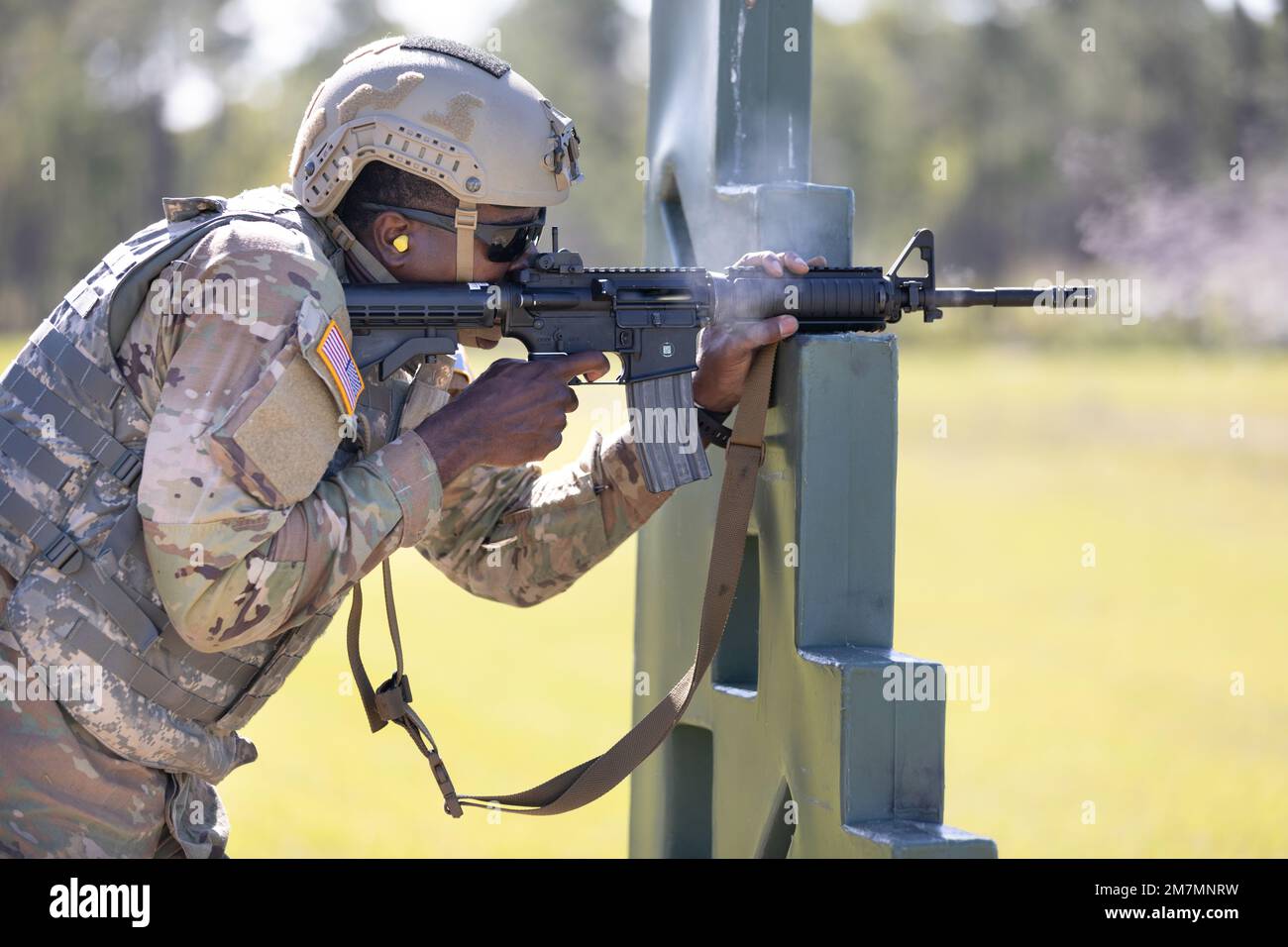 Spc. Cassandrew Delicieux, a wheeled vehicle mechanic with the 3rd ...