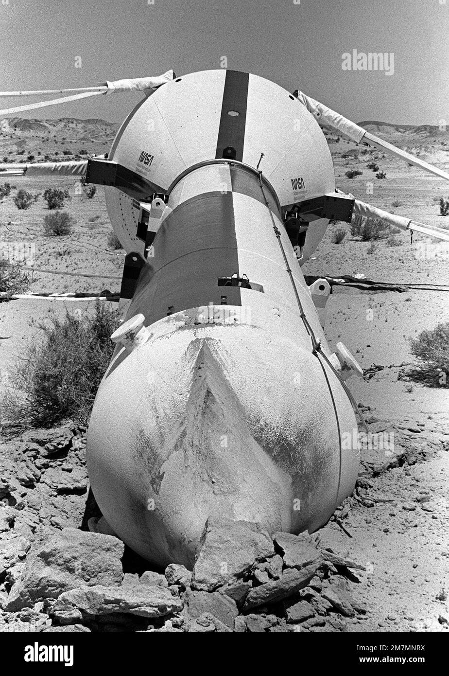 A view of the NASA Space Shuttle Program Solid Rocket Booster ...