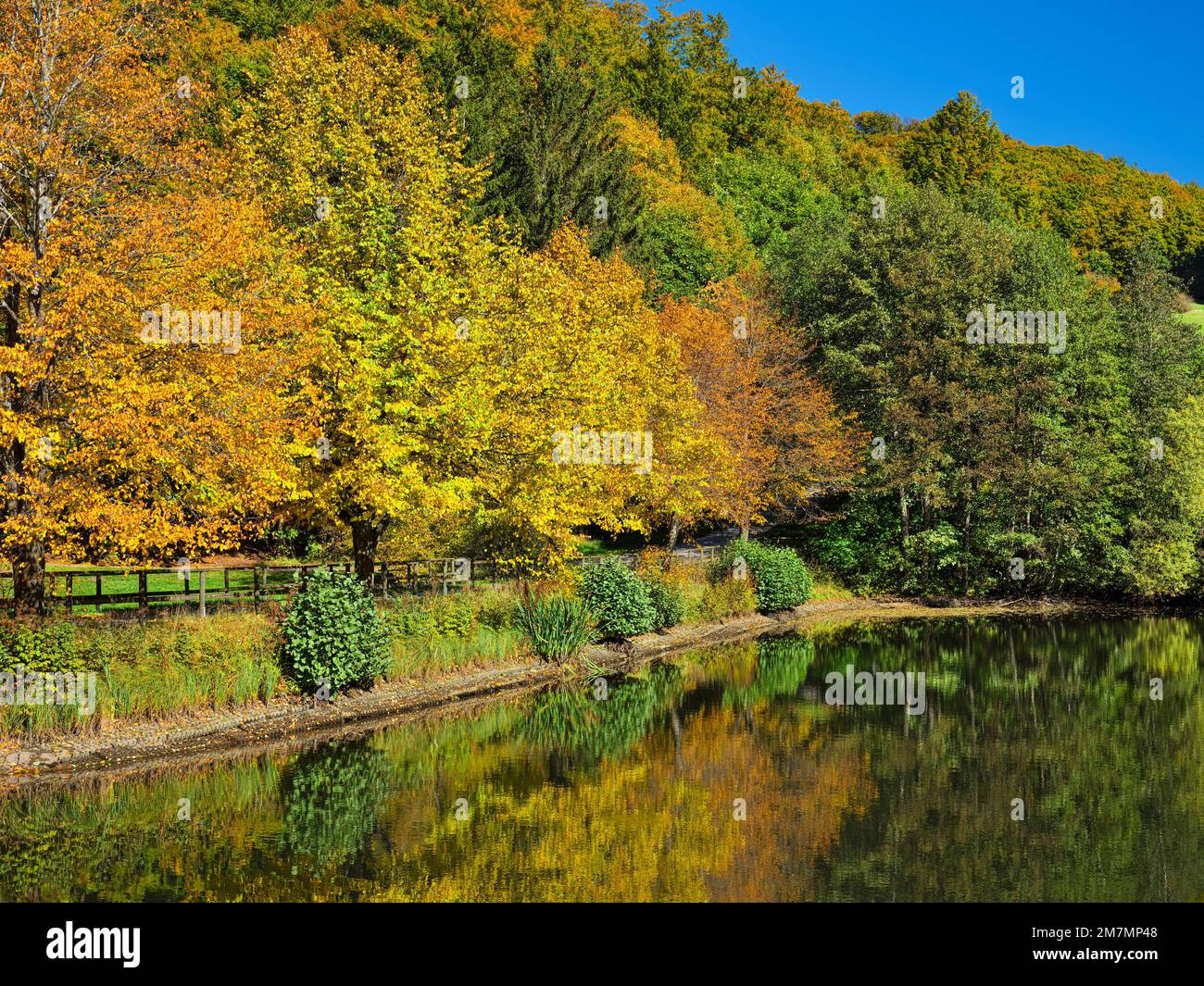 Europe, Germany, Hesse, Eastern Hesse, Rhön UNESCO Biosphere Reserve ...