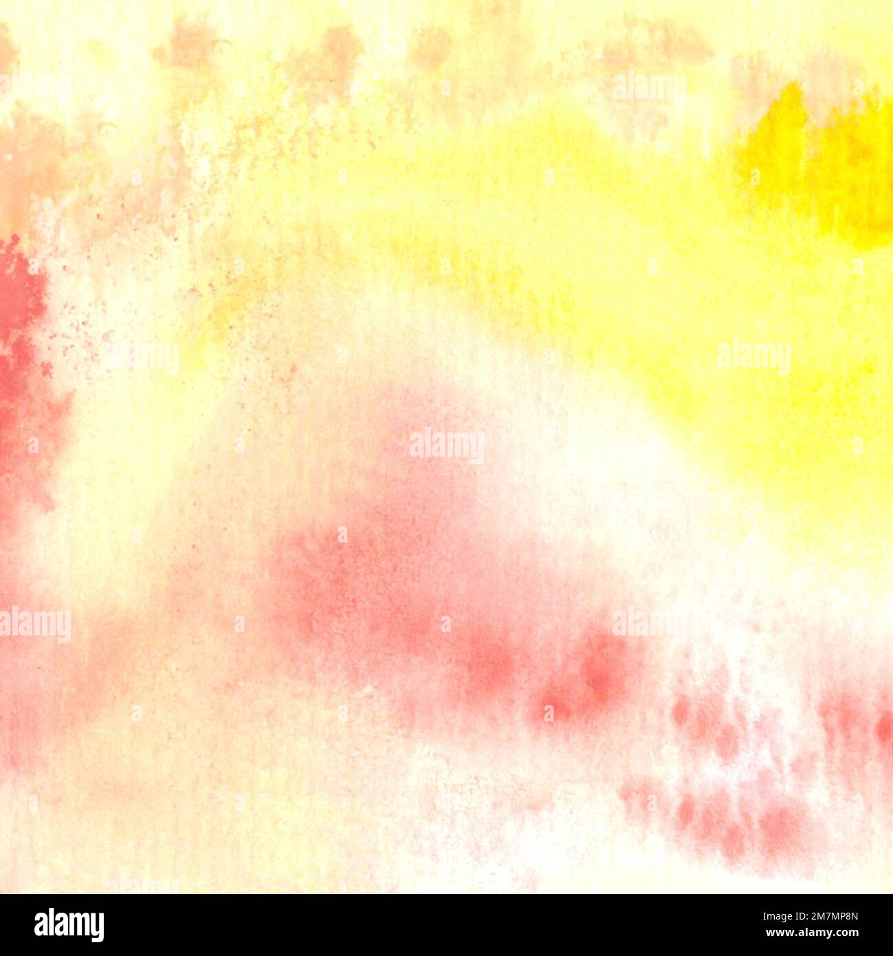 Watercolor background. Red and yellow Stock Photo - Alamy