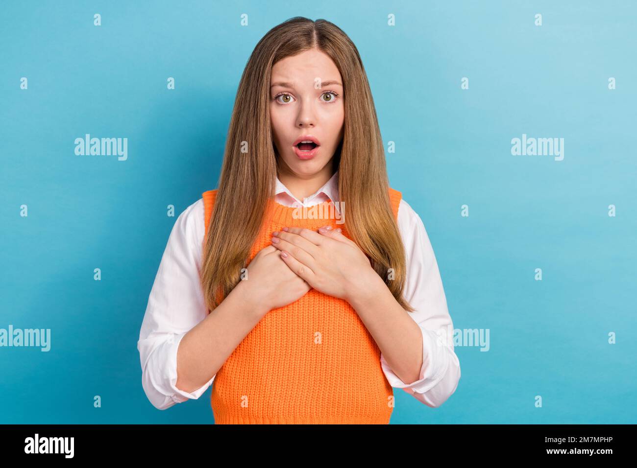 Child touch chest hi-res stock photography and images - Alamy