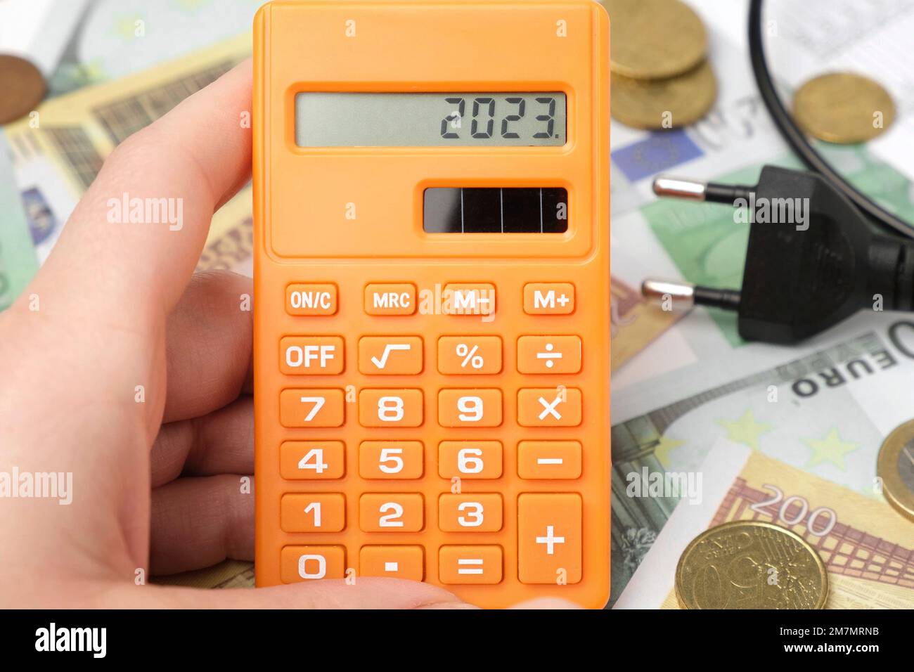 2023 Numbers on a Calculator. New Year Finance, Money Inflation and ...