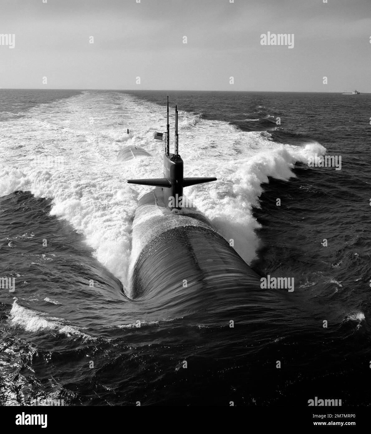 Tactical nuclear attack submarine Black and White Stock Photos & Images ...