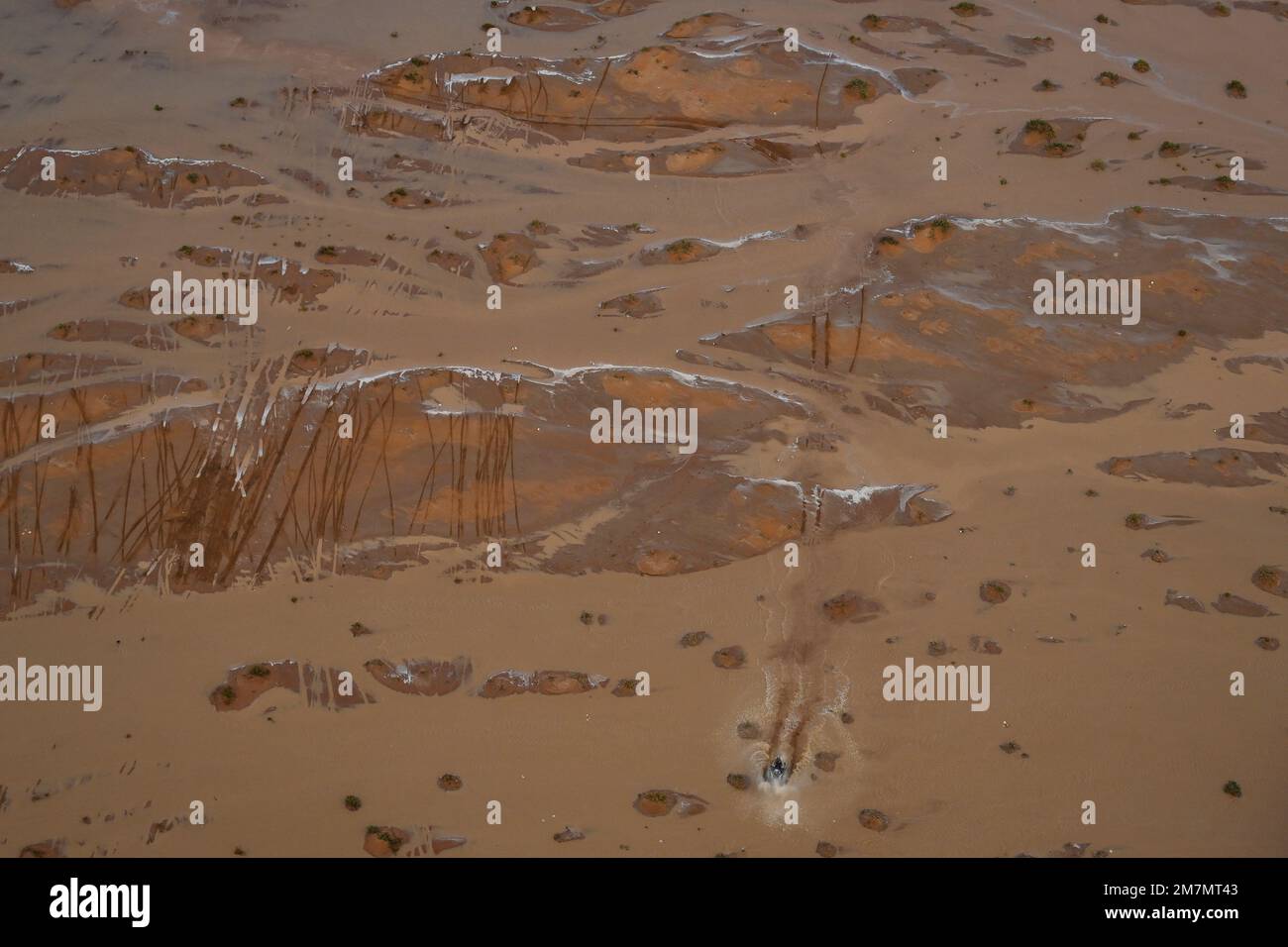 Illustration, Quad during the Stage 9 of the Dakar 2023 between Riyadh ...