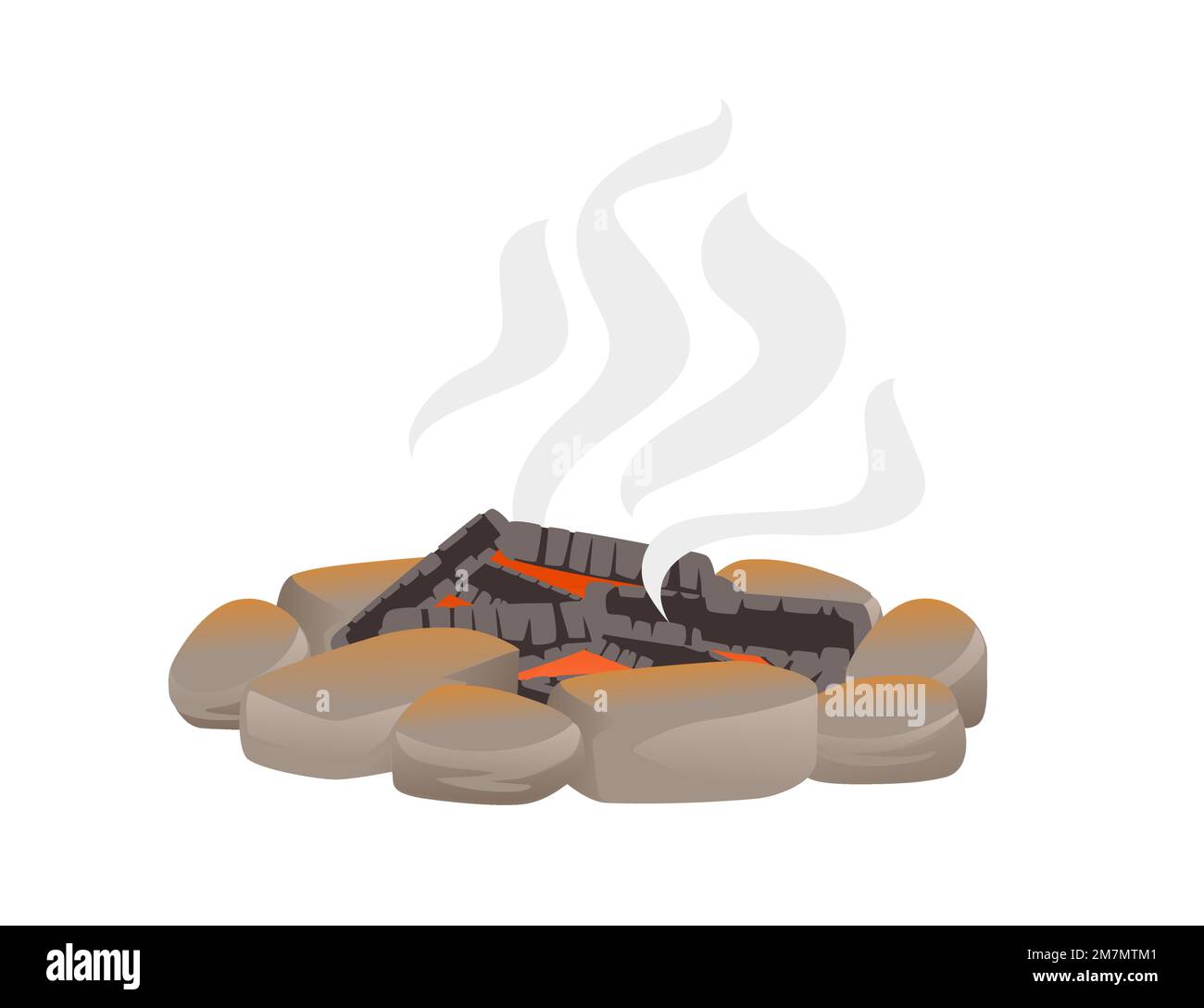 Campfire Ashes Clipart