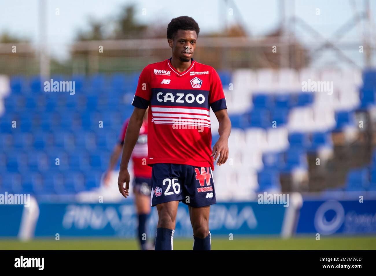 ALAN VIRGINIUS of LOSC Lille look during the match, LOSC Lille vs SC ...