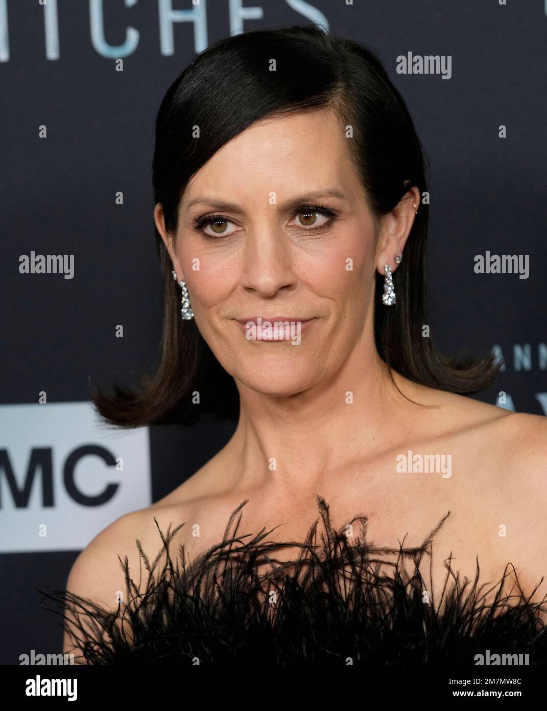 Annabeth Gish poses at the premiere of the AMC television series "Anne ...
