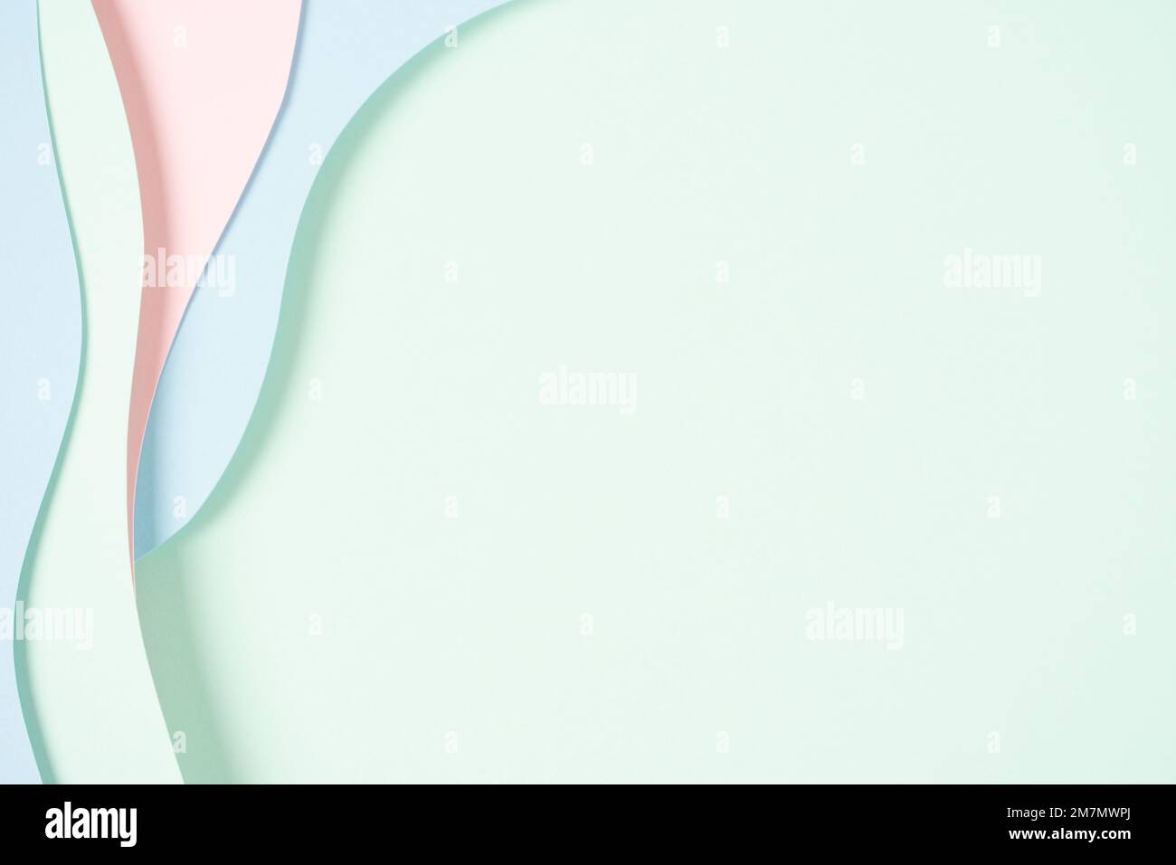 Abstract colored paper texture background. Minimal paper cut ...