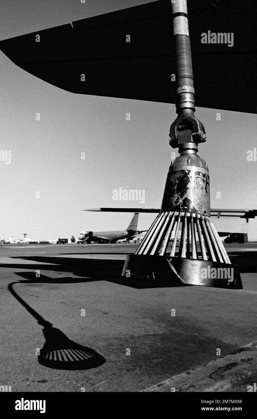Refueling drogue Black and White Stock Photos & Images - Alamy