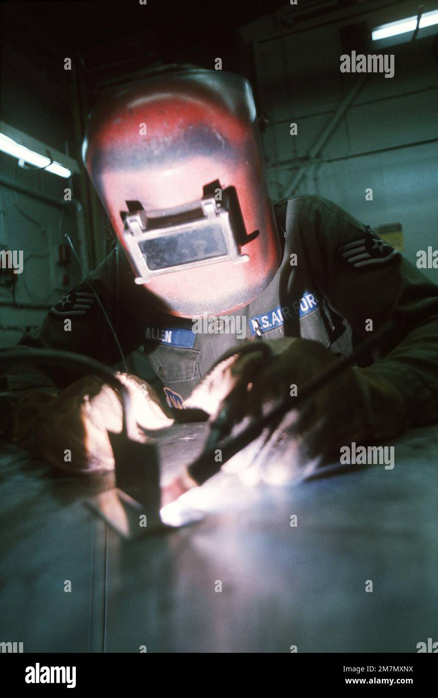 STAFF SGT. Walter R. Allen, a member of the 86th Field Maintenance ...