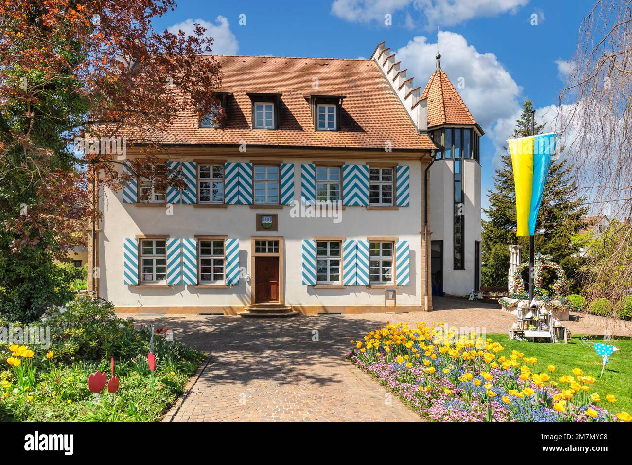Bellingen Castle, Bad Bellingen, Markgräfler Land, Black Forest, Baden ...
