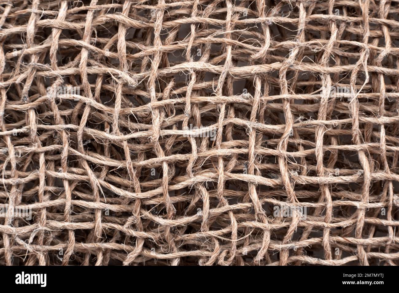 Cloth. The texture of the burlap fabric is close-up. Packaging material. Background Of Burlap ...