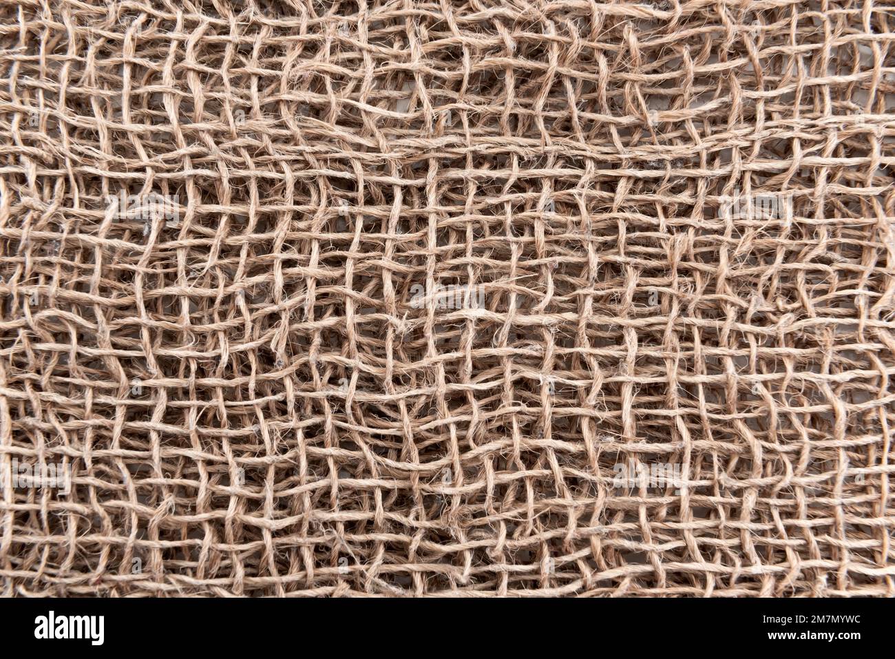 Cloth. The texture of the burlap fabric is close-up. Packaging material. Background Of Burlap ...