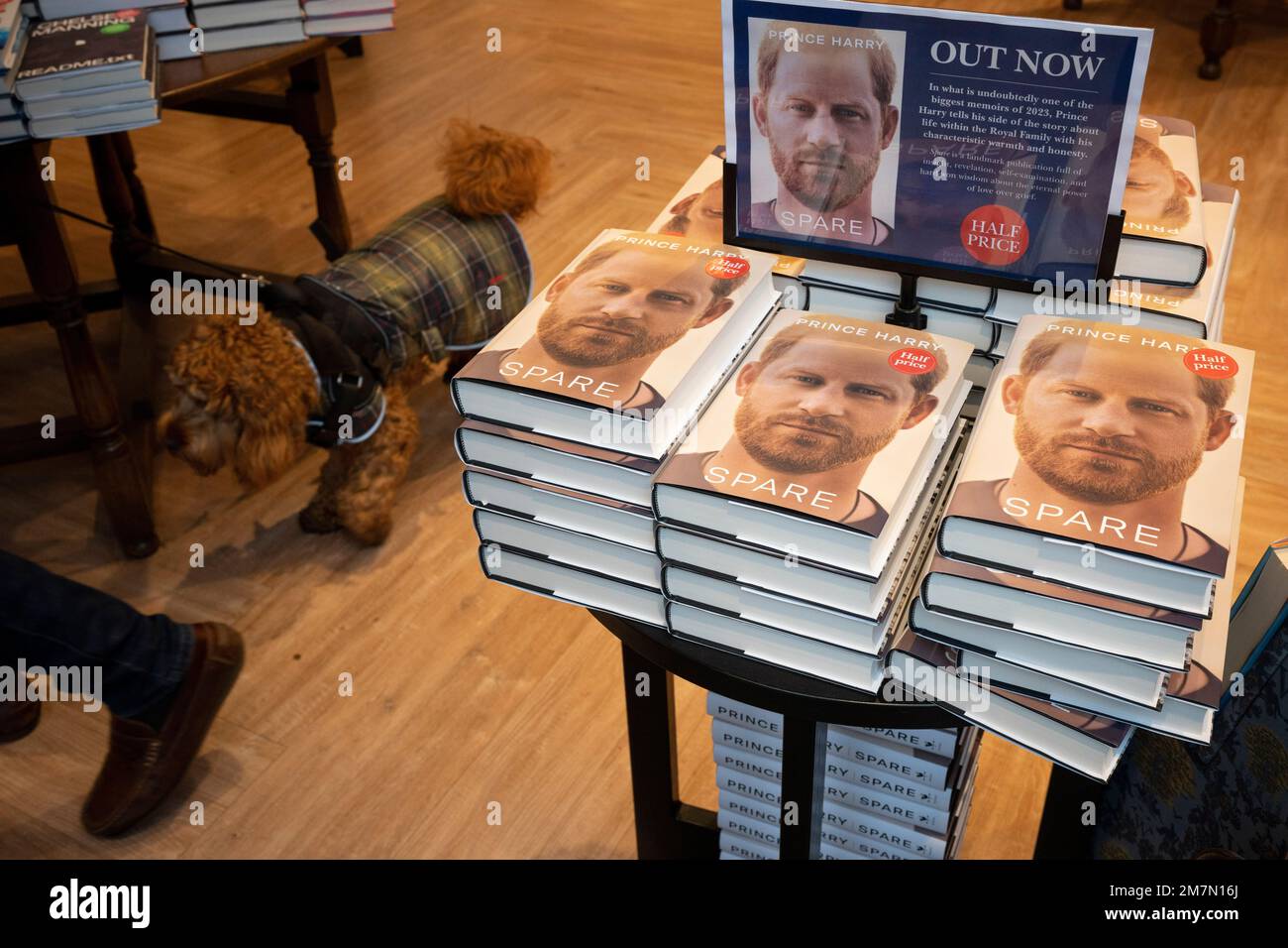 On the day that Prince Harry, the Duke of Sussex's book entitled 'Spare ...