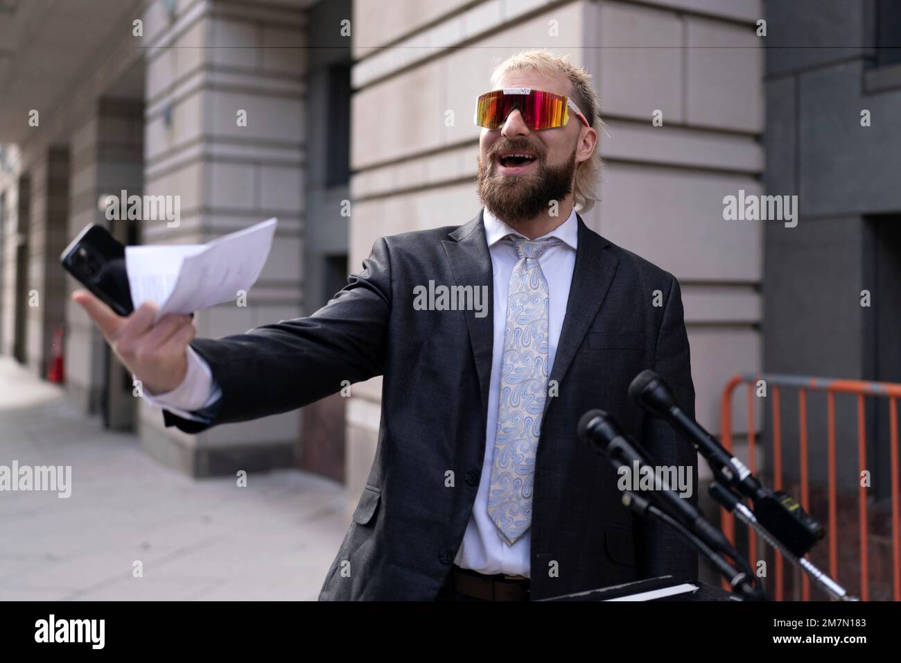 Anthime "Baked Alaska" Gionet, who livestreamed himself storming the U ...