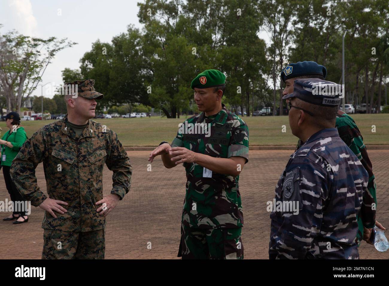 U.S. Marine Corps Col. Christopher Steele, the commanding officer of ...