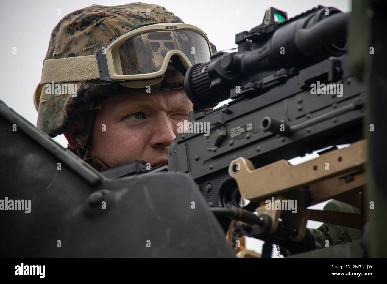 U.S. Marine Corps Capt. Brian Garretson, a company commander with 3rd ...