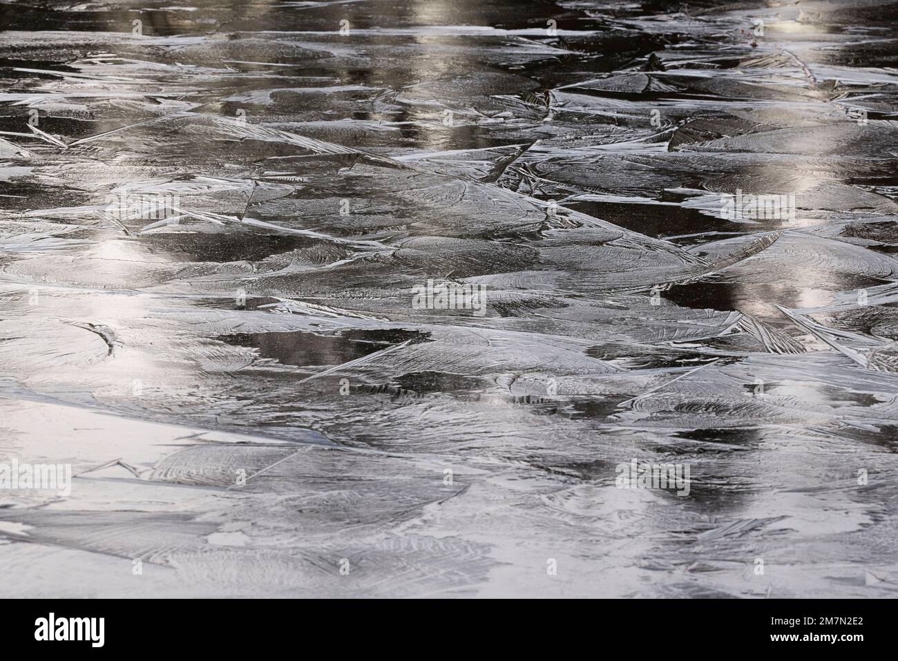 Thin ice lake hi-res stock photography and images - Alamy