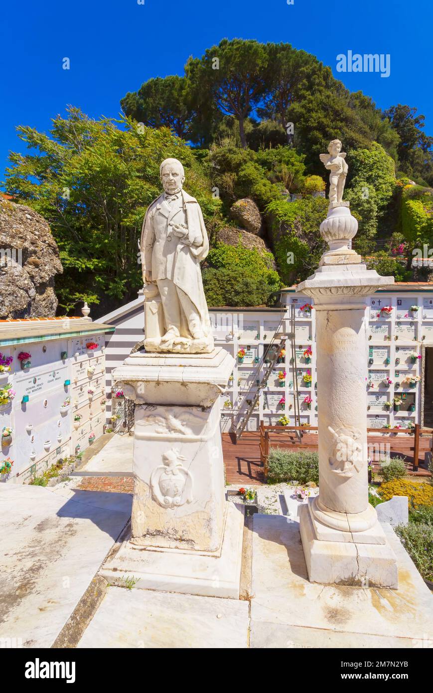 Portofino cemetery, Portofino, Liguria, Italy Stock Photo - Alamy