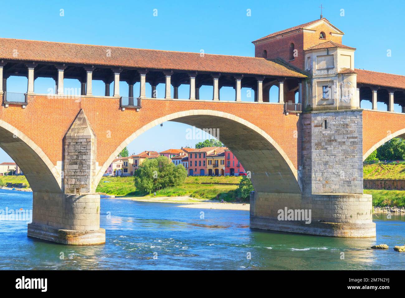 Ponte coperto covered bridge hi-res stock photography and images - Alamy