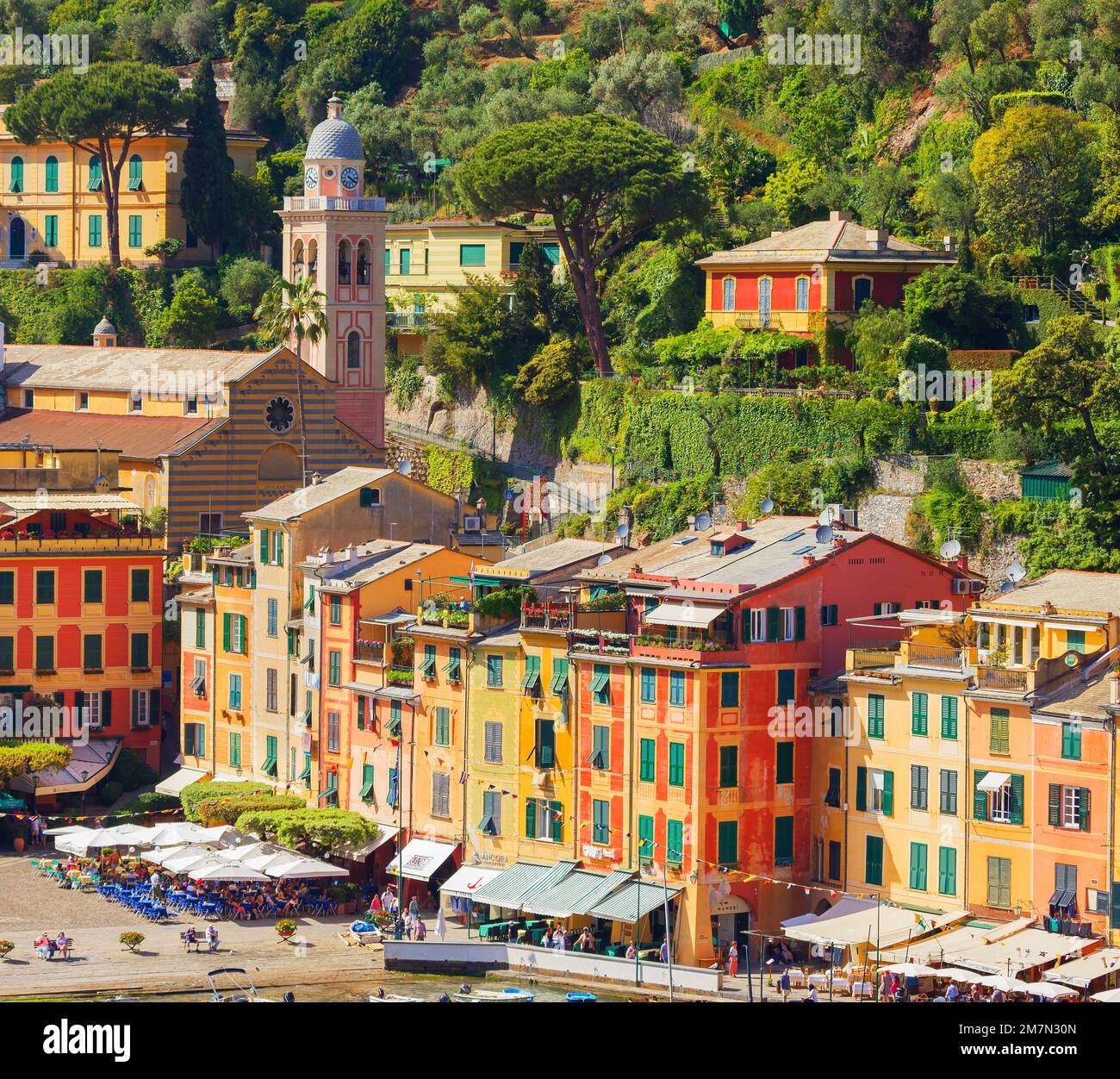 Historic district, Portofino, Liguria, Italy Stock Photo - Alamy
