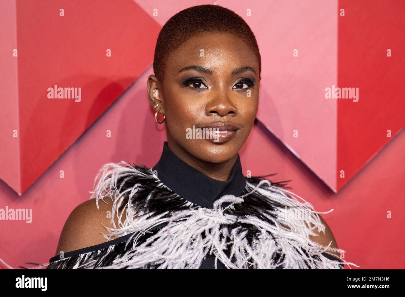 Yomi Adegoke poses for photographers upon arrival at the British ...
