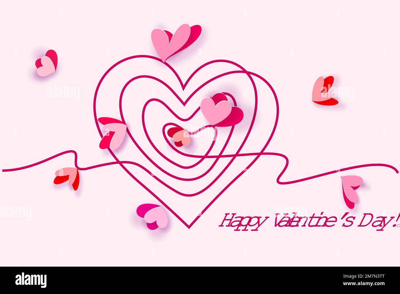 Scribble Heart Happy