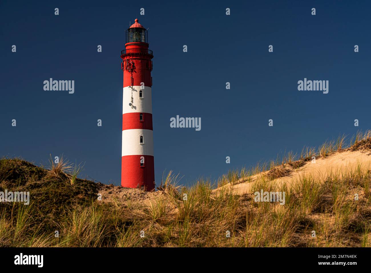 Lighthouse Wittdün, North Sea island Amrum Stock Photo - Alamy
