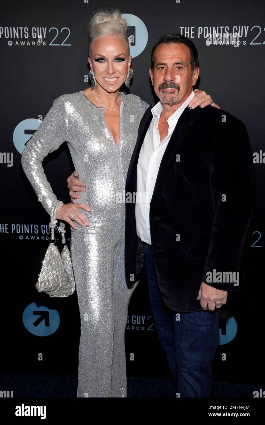 Margaret Josephs and Joe Benigno attend The Points Guy Awards at ...