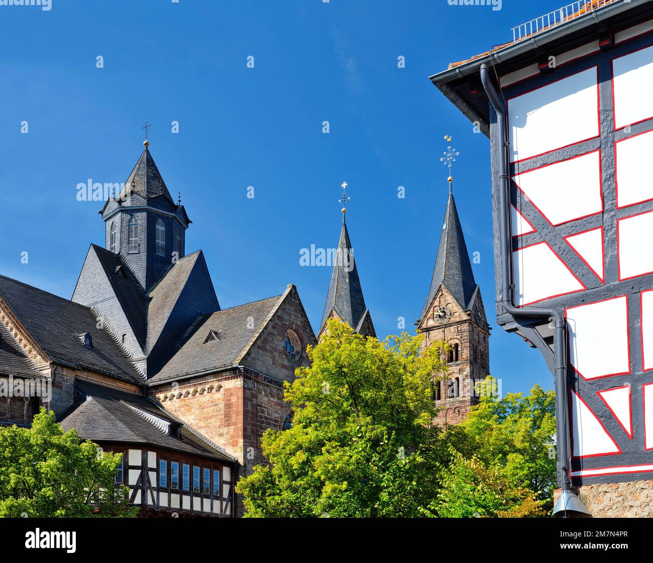 Europe, Germany, Hesse, Schwalm-Eder district, City of Fritzlar, German ...
