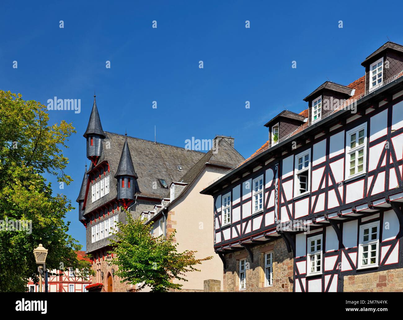 Europe, Germany, Hesse, Schwalm-Eder district, city of Fritzlar, German ...