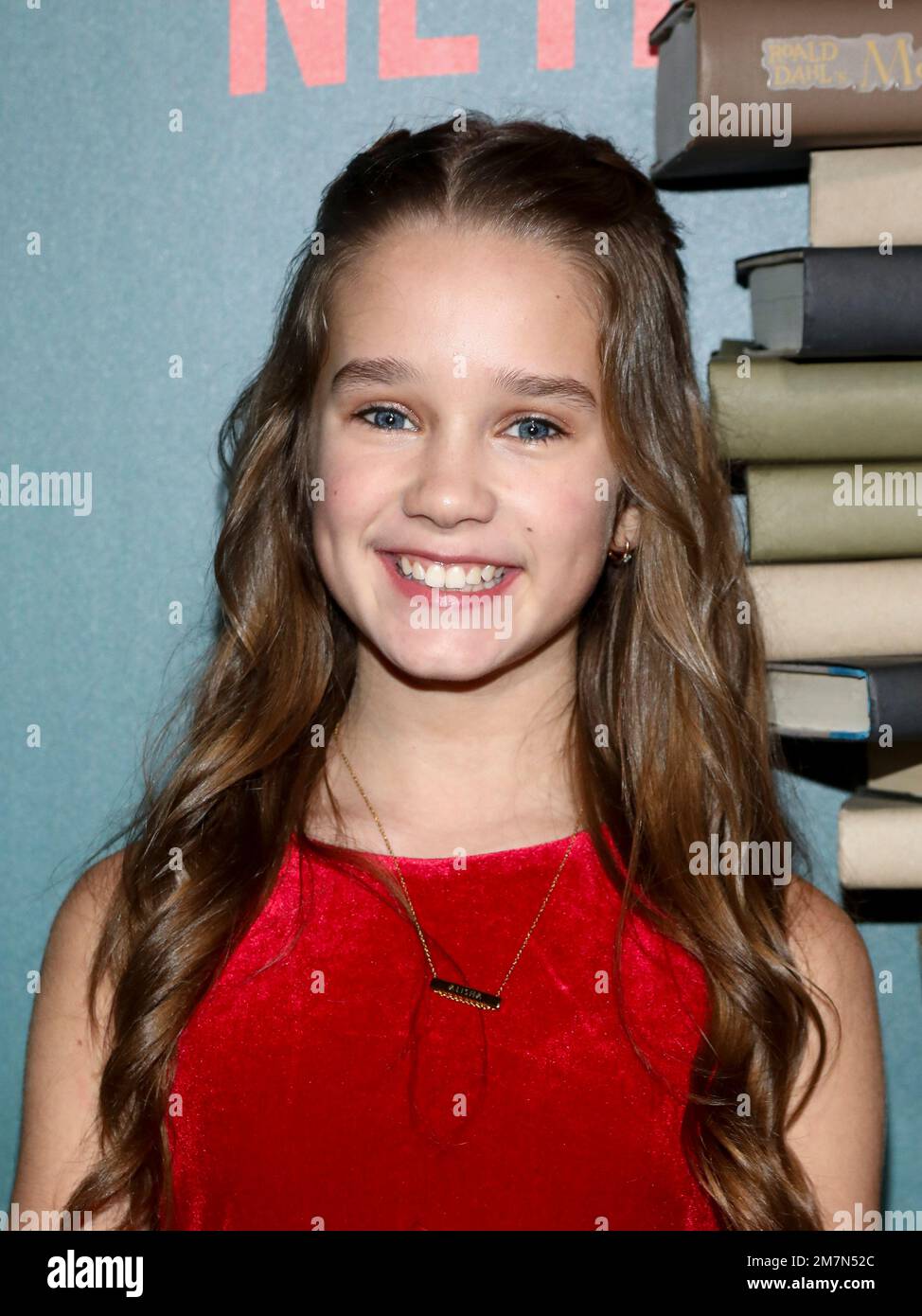 Actor Alisha Weir attends a special screening of Roald Dahl's "Matilda ...