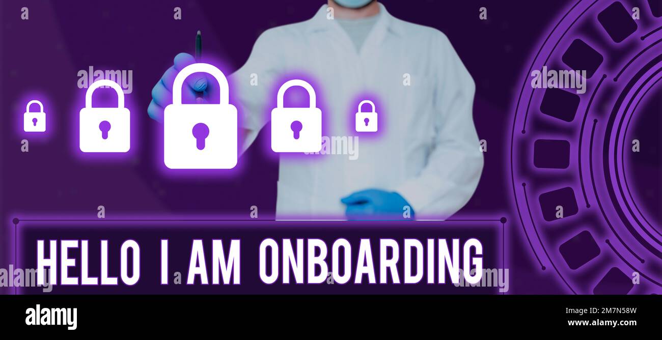Conceptual Display Hello I Am Onboarding Business Showcase Action Process Of Integrating A New
