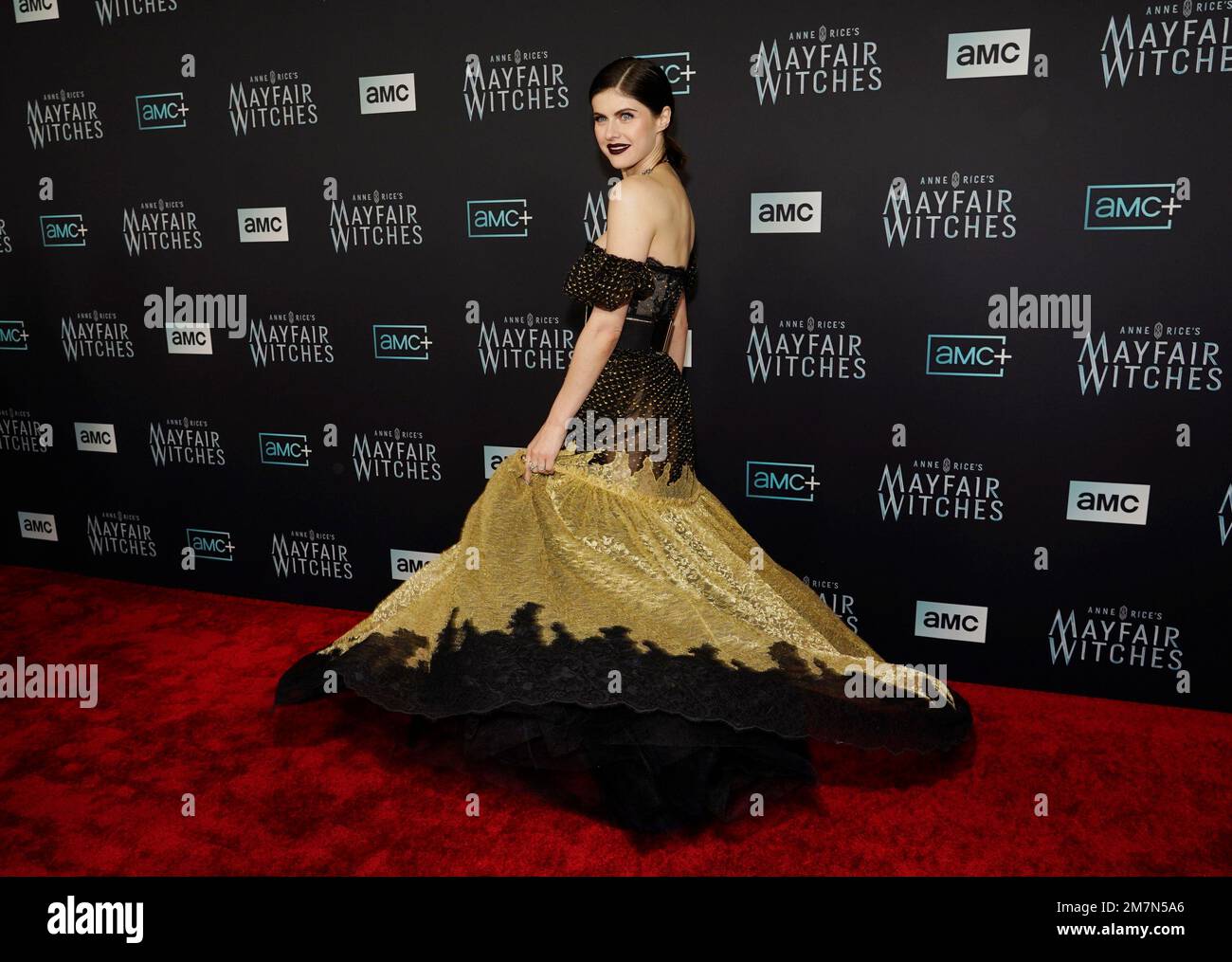 Alexandra Daddario, a cast member in "Anne Rice's Mayfair Witches ...